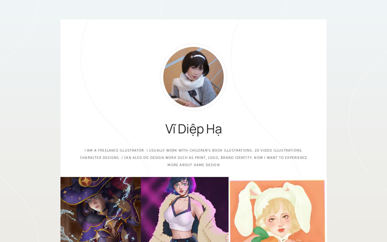 porfolio nguyen thuy duong